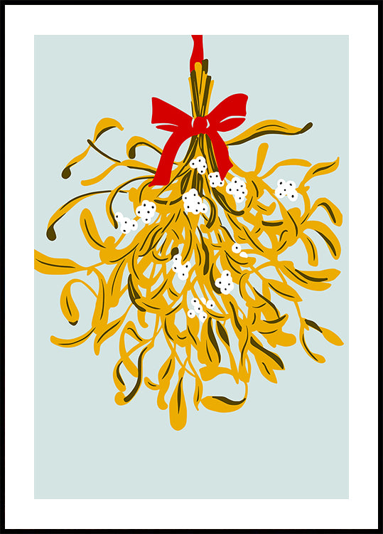 Mistletoe for Christmas Poster – Posterbox.uk