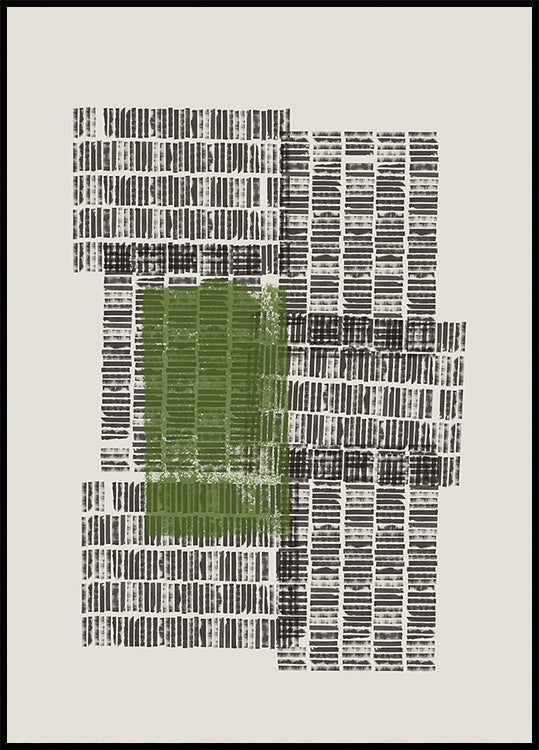 Intersecting Patterns Poster – Posterbox.uk